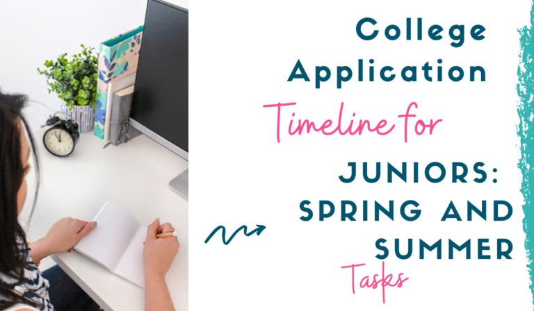College Application Timeline for Juniors: Spring and Summer Tasks ...